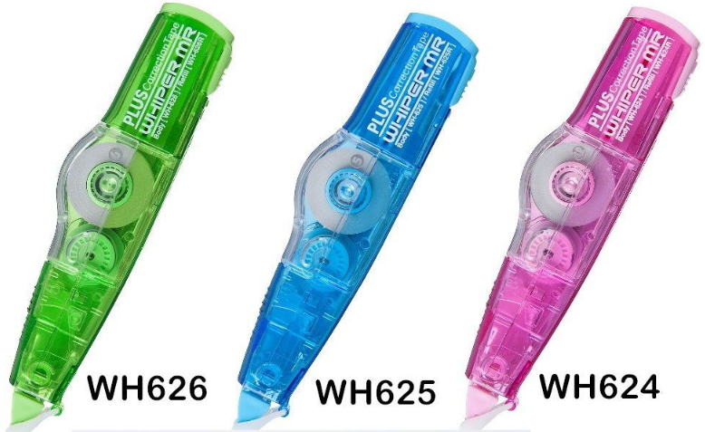 PLUS Whiper Mr Correction Tape (NO. WH-624R / WH625R / WH626R) 改錯帶 (修正帶 ...