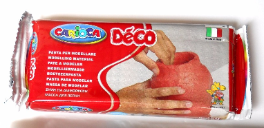意大利 Carioca 免燒陶土 免燒陶泥 Modelling Clay 陶紅色 Made in Italy – 志成文具有限公司 CHI ...