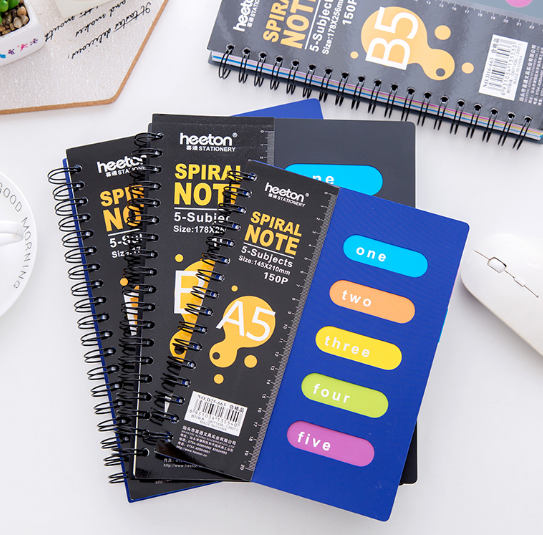 HEETON SPIRAL NOTE NO.D50-663 A6 雙線圈索引簿 – 志成文具有限公司 CHI SHING STATIONERY ...