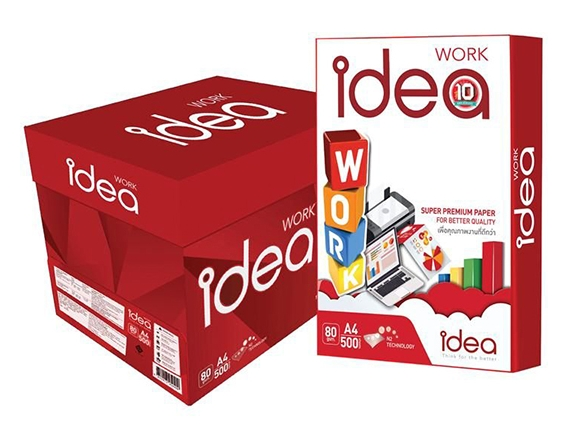 idea work (A4) 80g 影印紙 (5包/ 箱) – 志成文具有限公司 CHI SHING STATIONERY CO., LTD.