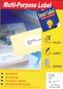 Smart Label Multi-Purposel Label 多用途打印標籤 (Made in Europe) – 志成文具有限公司 ...