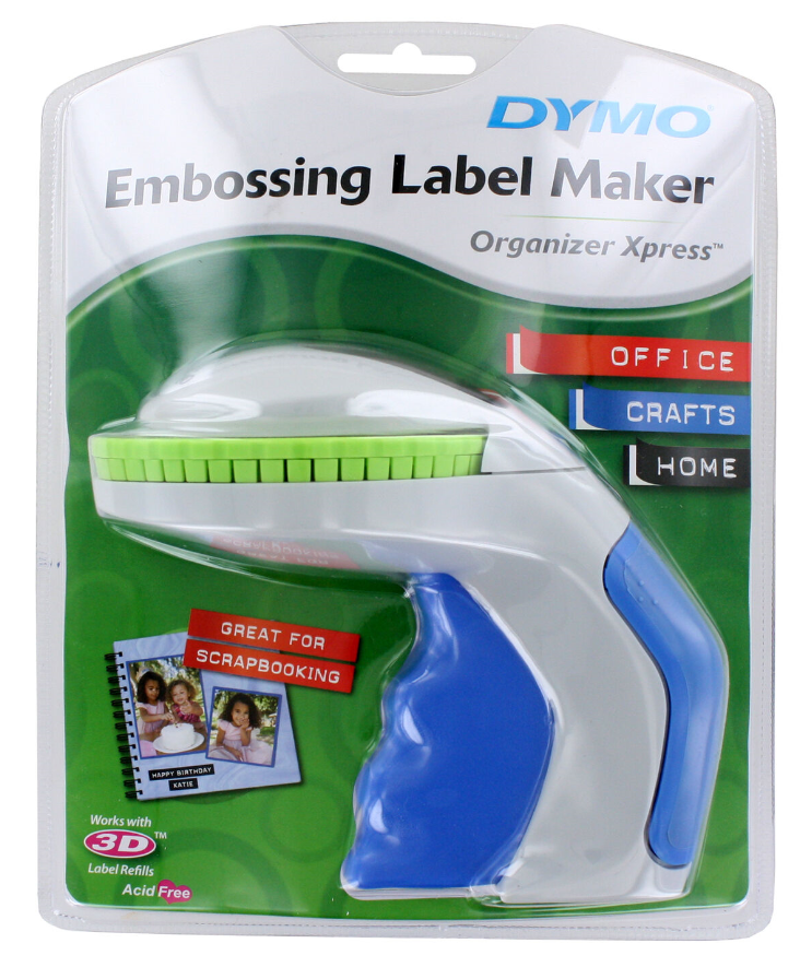 DYMO #12965 EMBOSSING LABEL MAKER 手動標籤機 – 志成文具有限公司 CHI SHING STATIONERY ...