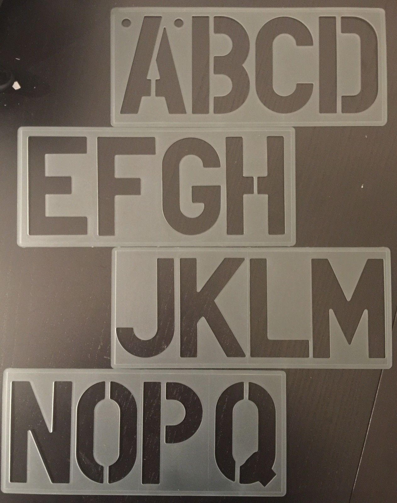 Cox Graphic Lettering Stencil NO. P-1800 臺灣確斯優質字母尺 (100mm) (售罄) – 志成文具 ...