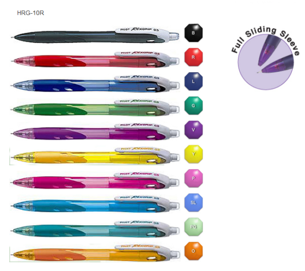 PILOT HRG-10R REXGRIP 0.5 鉛芯筆 – 志成文具有限公司 CHI SHING STATIONERY CO., LTD.