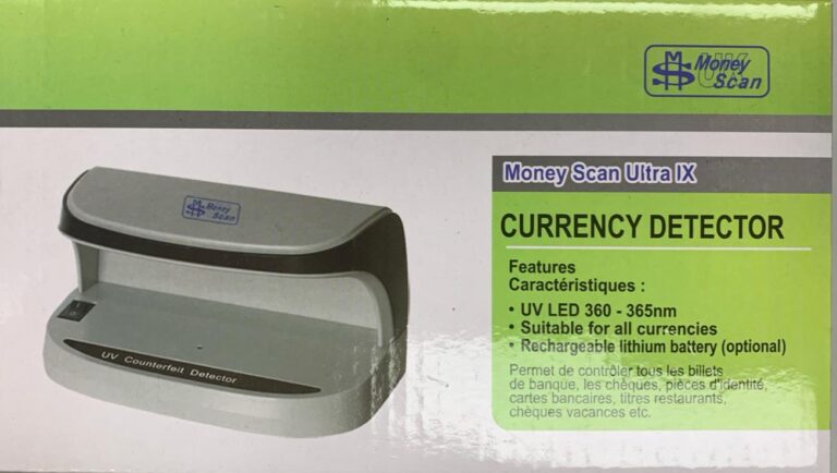 MONEY SCAN Ultra IX 照銀紙機 (驗鈔機) – 志成文具有限公司 CHI SHING STATIONERY CO., LTD.